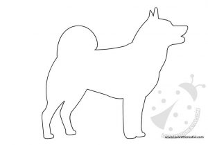Sagome cani da stampare - Lavoretti Creativi