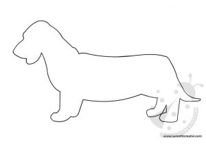 Sagome cani da ritagliare - Lavoretti Creativi