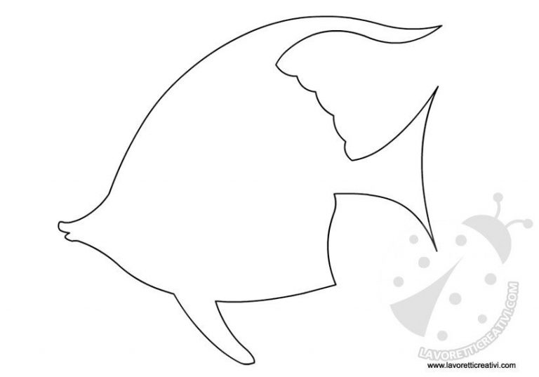 Sagome mare da ritagliare - Lavoretti Creativi