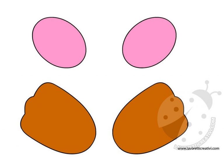 Come realizzare un orsetto - Sagome - Lavoretti Creativi