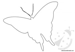 Sagome farfalle da stampare - Lavoretti Creativi