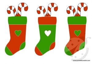 Festone di Natale da stampare - Lavoretti Creativi