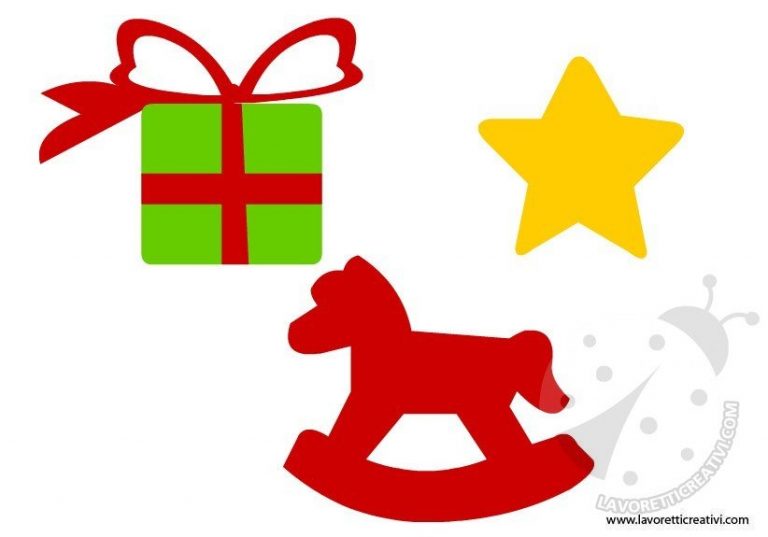 Sagome per decorazioni Natale 3 - Lavoretti Creativi