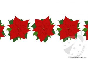 Festone con Stelle di Natale - Lavoretti Creativi