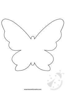 Sagome farfalle - Lavoretti Creativi