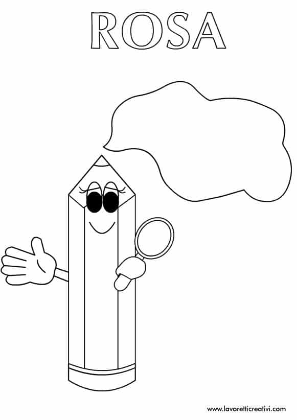 Il colore rosa - Lavoretti Creativi