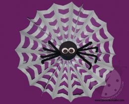 Ragnatela con la carta - Lavoretti Creativi