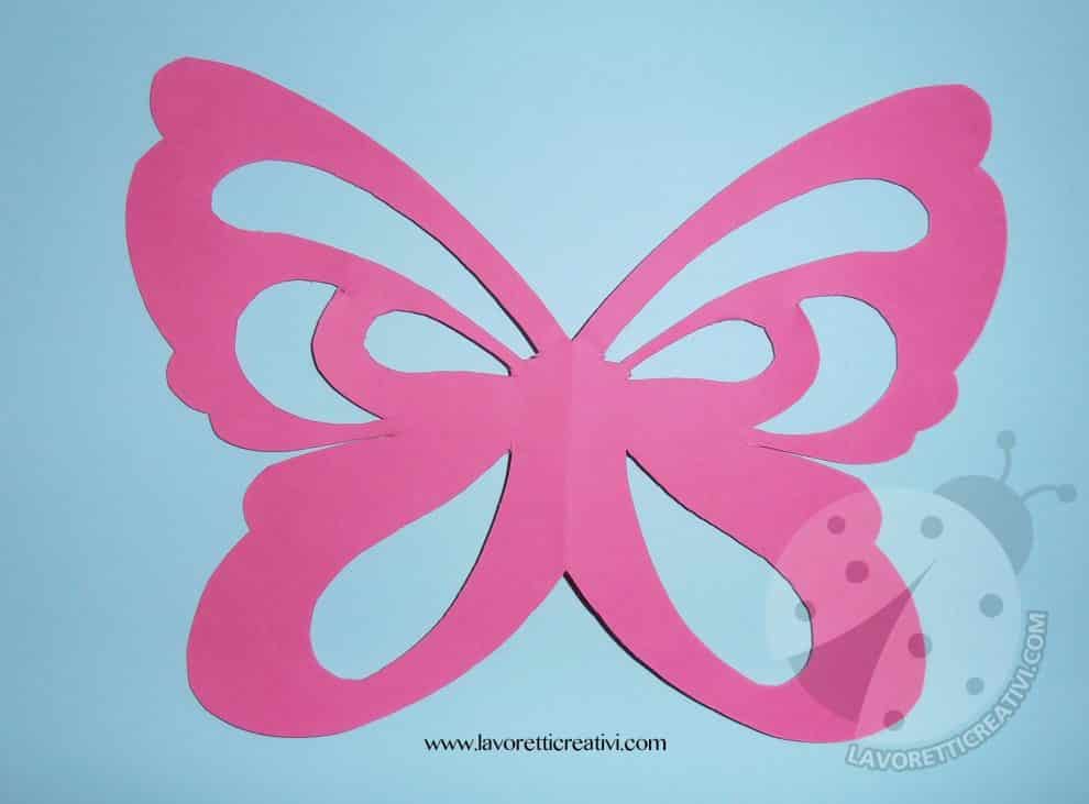Farfalla 3D di carta - Lavoretti Creativi