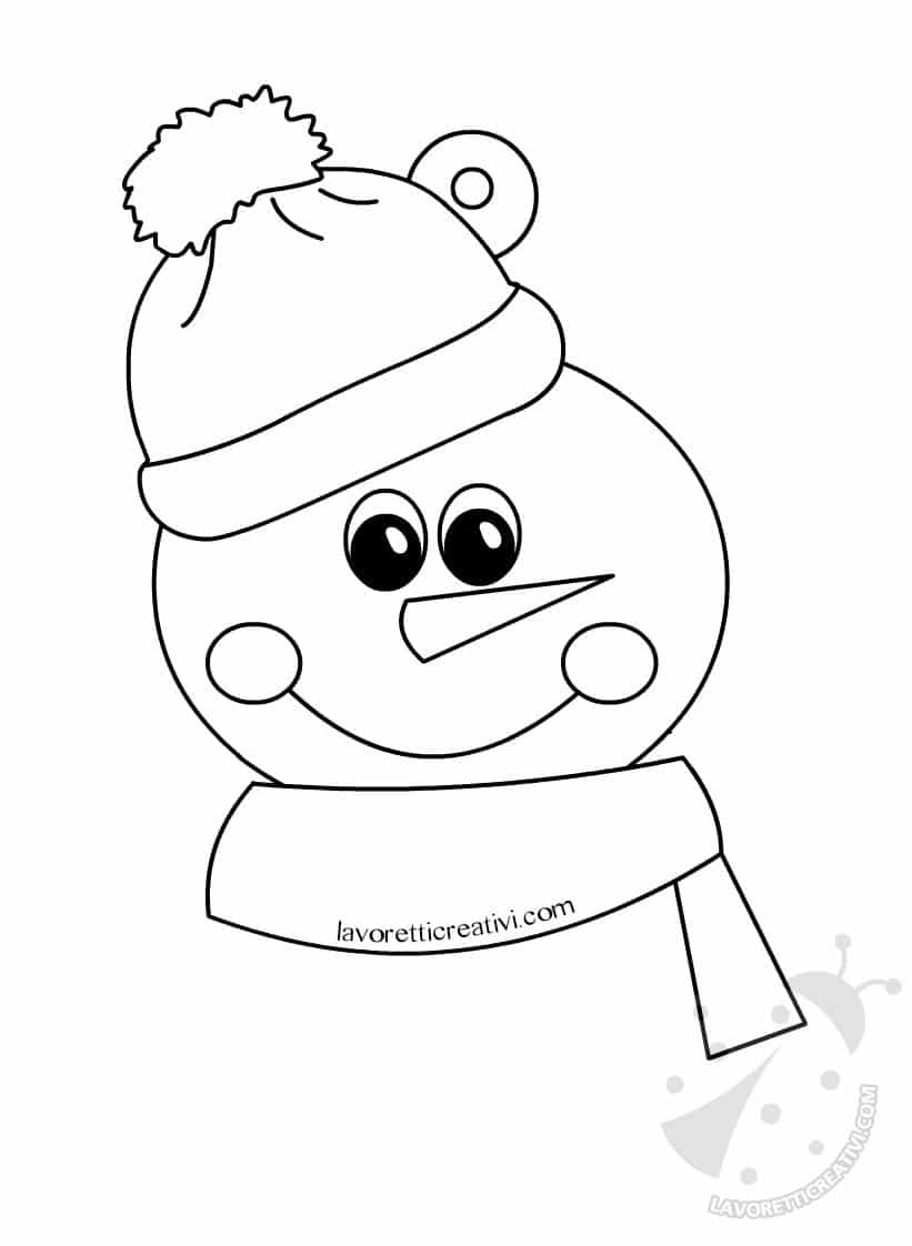 Addobbi di Natale da stampare e colorare - Lavoretti Creativi