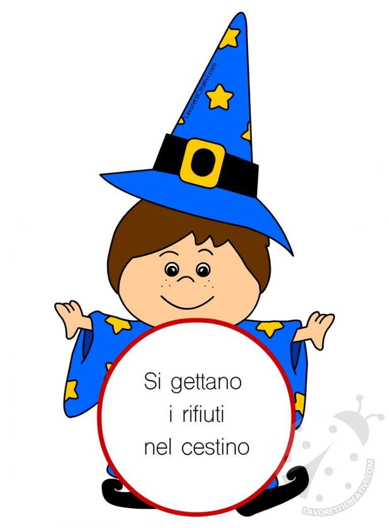 Maghetto con regole della classe colorate - Lavoretti Creativi