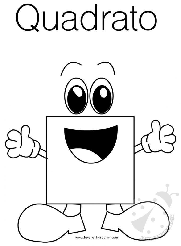 Forme geometriche da colorare - Lavoretti Creativi
