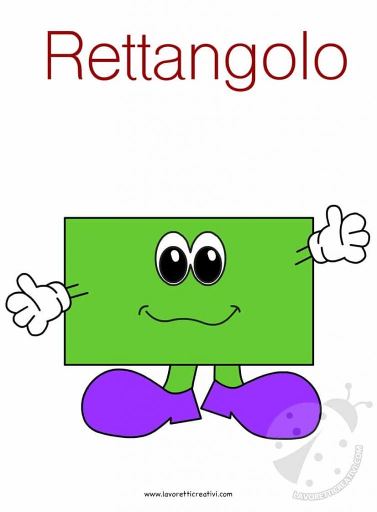 Forme geometriche da stampare Scuola Primaria - Lavoretti Creativi