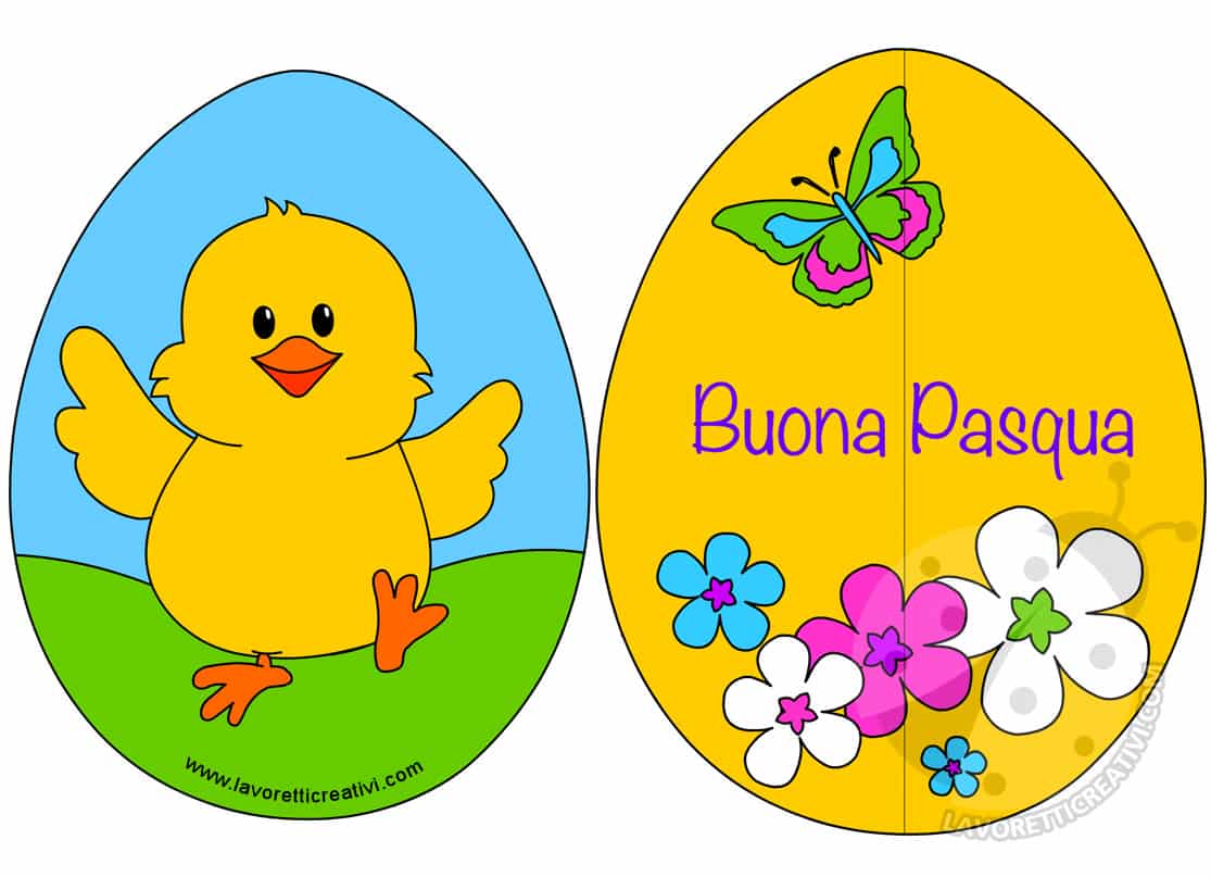 Lavoretti di Pasqua per bambini Uovo con pulcino - Lavoretti Creativi Lavoretti di Pasqua per bambini Uovo con pulcino - Lavoretti Creativi