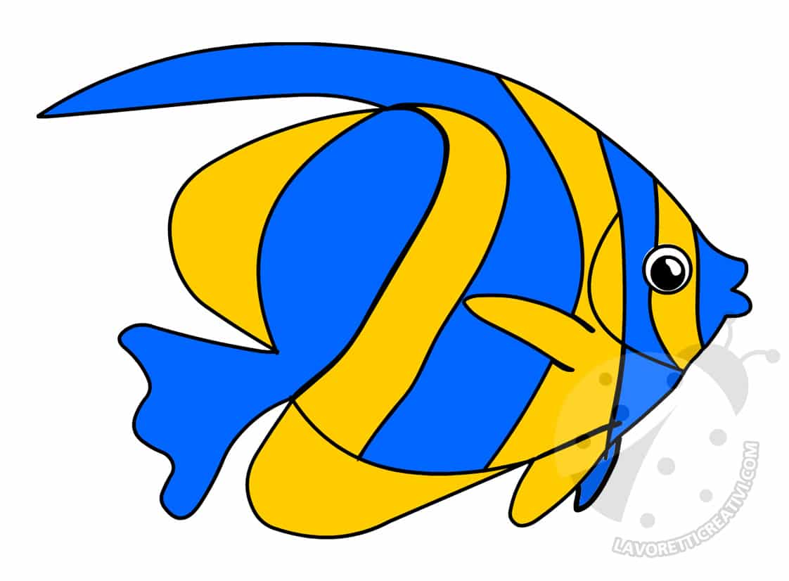 Animali marini a colori da stampare - Lavoretti Creativi