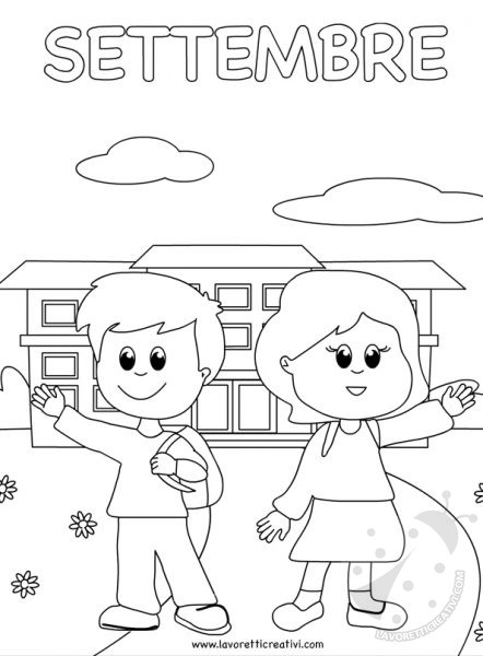Mesi dell'anno Mese di Settembre da stampare - Lavoretti Creativi