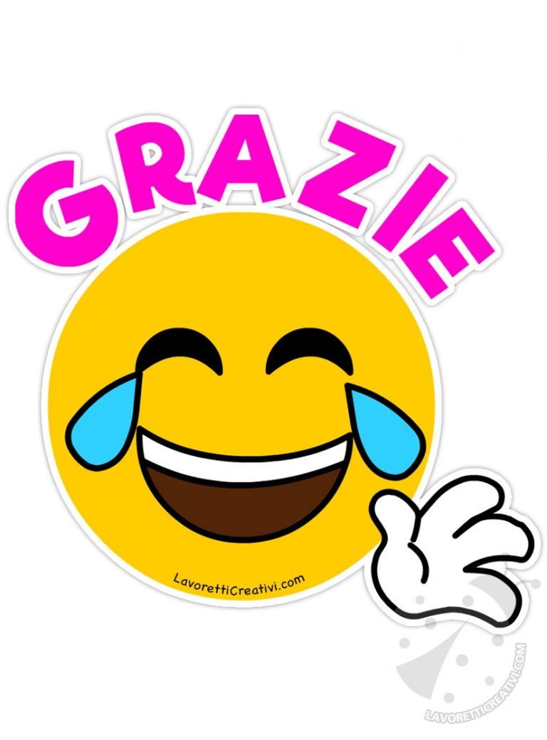 Emoji con le parole gentili da stampare - Lavoretti Creativi