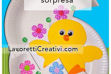 Colomba con le sagome della mani - Lavoretti Creativi