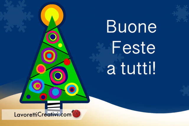 Buon Natale: festone da stampare - Lavoretti Creativi
