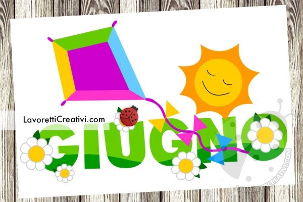 Mese Giugno a colori - Lavoretti Creativi