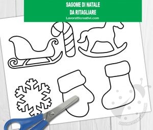 Sagome alberi per lavoretti - Lavoretti Creativi