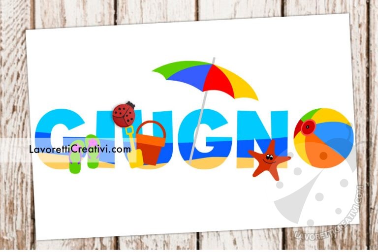 Mese di giugno a colori - Lavoretti Creativi