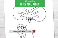 Sagome alberi per lavoretti - Lavoretti Creativi