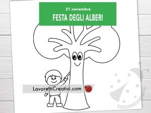 Sagome alberi per lavoretti - Lavoretti Creativi
