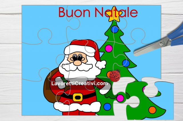 Puzzle di Natale - Lavoretti Creativi