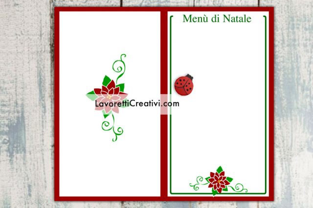 Menù di Natale: modello da stampare - Lavoretti Creativi
