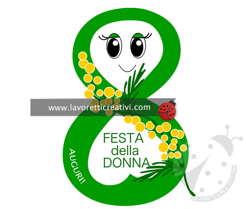 8 marzo Festa della Donna - Lavoretti Creativi