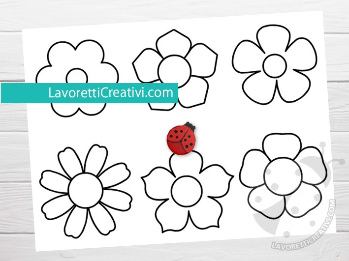 Sagome farfalle da stampare - Lavoretti Creativi