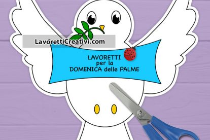 Lavoretti con la sagoma delle mani - Pulcino - Lavoretti Creativi