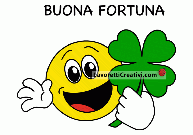 Buona fortuna - Lavoretti Creativi
