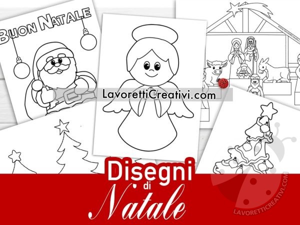 Presepe per bambini da colorare e ritagliare - Lavoretti Creativi