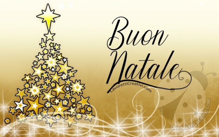 Auguri di Natale scaricabili gratis - Lavoretti Creativi