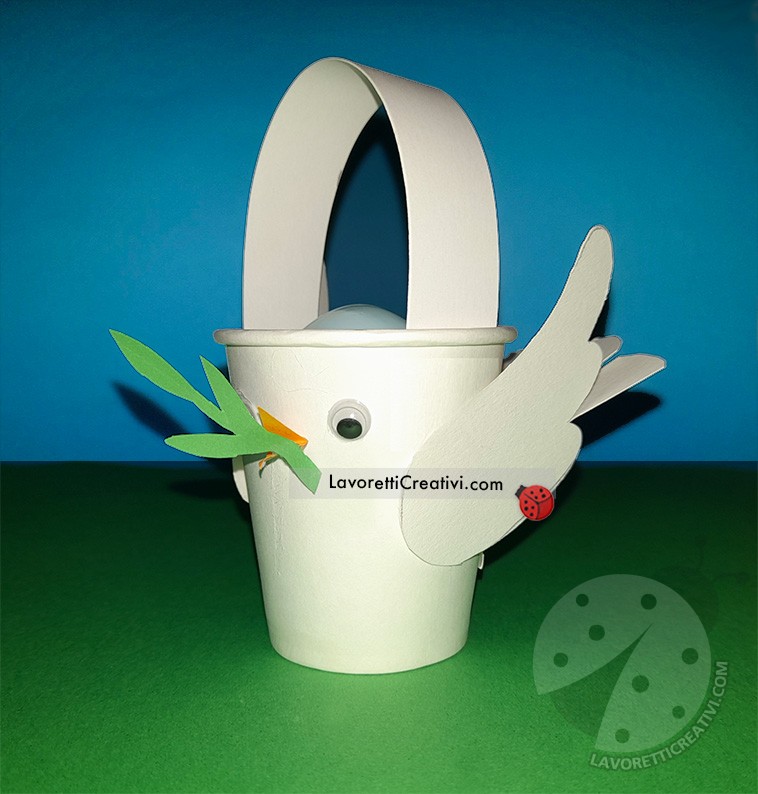 Lavoretti con la sagoma delle mani - Pulcino - Lavoretti Creativi