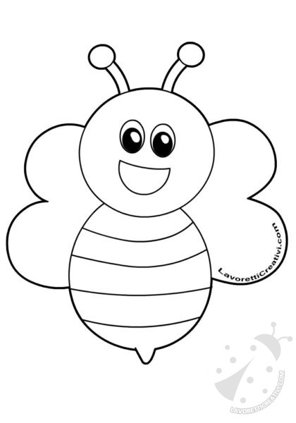 Decorazione con ape - Lavoretti Creativi