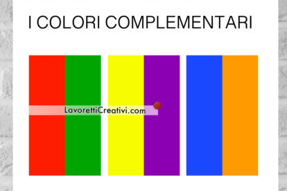 Foglie con i colori complementari Arte Scuola Primaria - Lavoretti Creativi