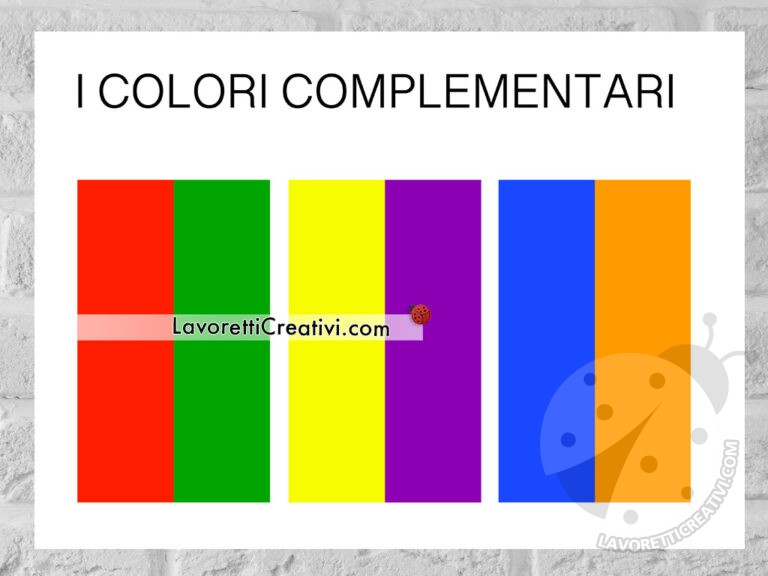 Colori complementari - Lavoretti Creativi