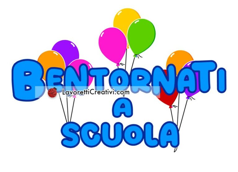 Bentornati a scuola - Lavoretti Creativi