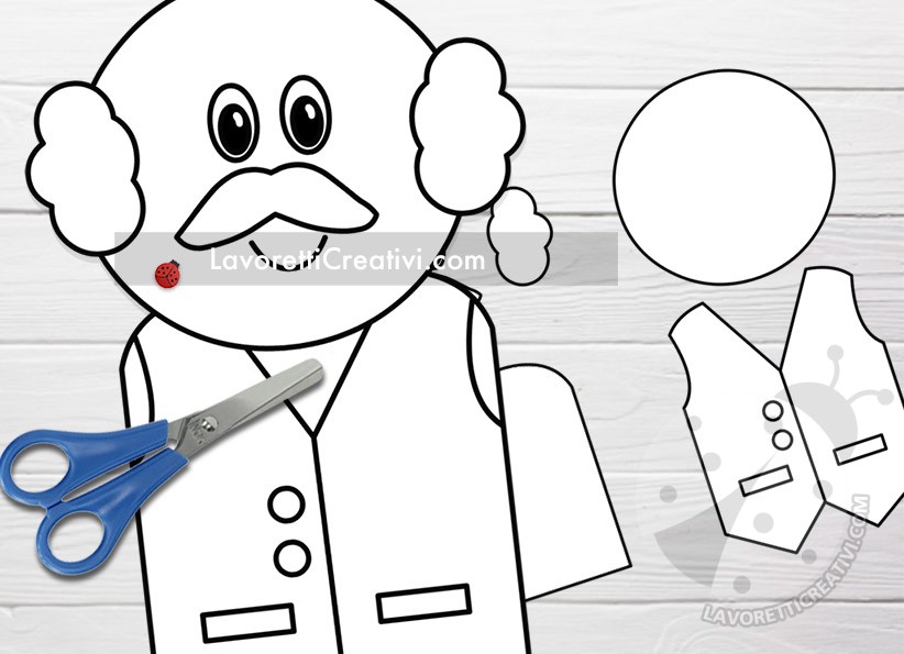 Sagome di bambini da ritagliare - Lavoretti Creativi