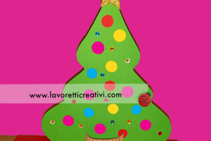 Festone con Babbo Natale - Lavoretti Creativi