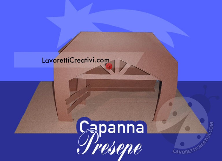 Capanna presepe fai da te - Lavoretti Creativi