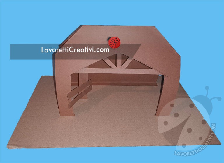 Capanna presepe fai da te - Lavoretti Creativi