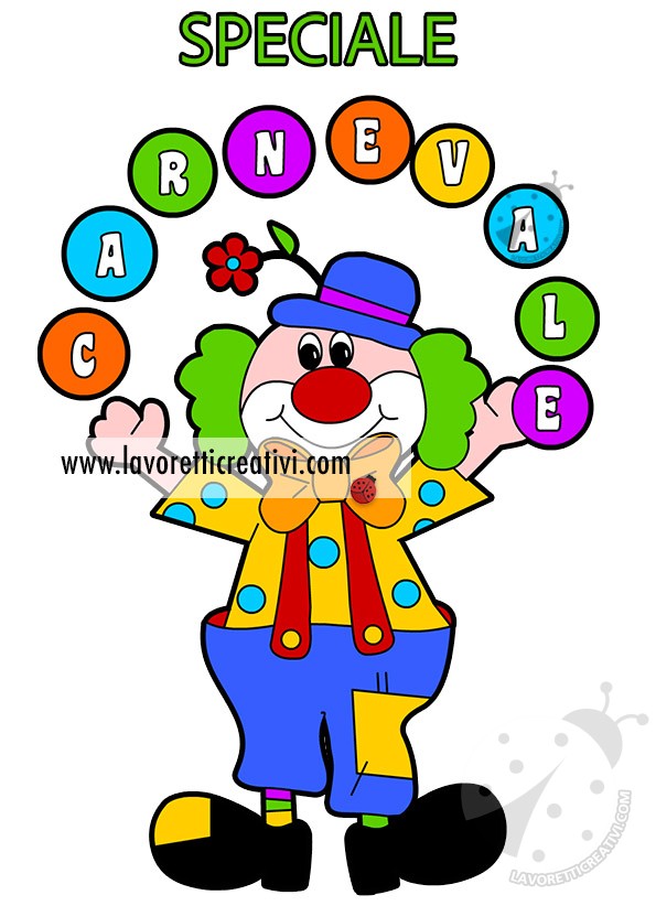 Maschera di Pantalone da colorare - Lavoretti Creativi