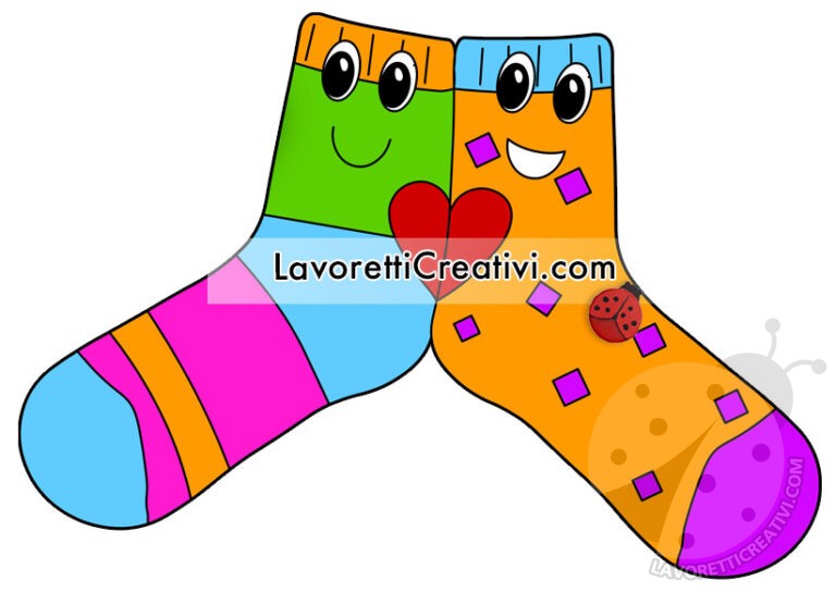 Calzini spaiati - Lavoretti Creativi
