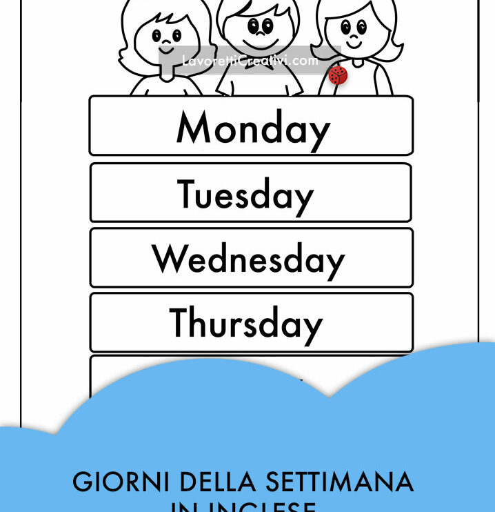 Menù del giorno - Lavoretti Creativi