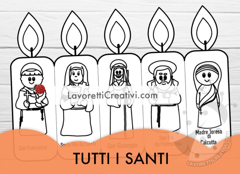 Attività sui Santi per bambini - Lavoretti Creativi