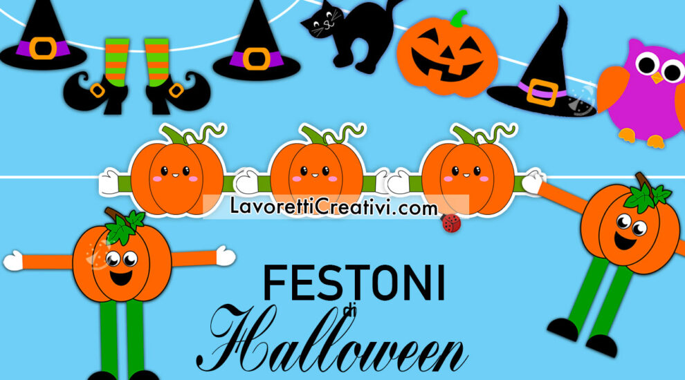 Festoni per Halloween 2025 - Lavoretti Creativi