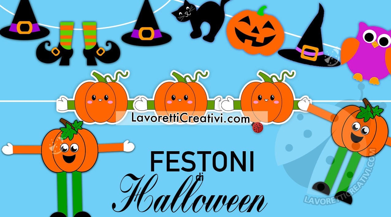 Decorazioni Halloween da stampare - Lavoretti Creativi